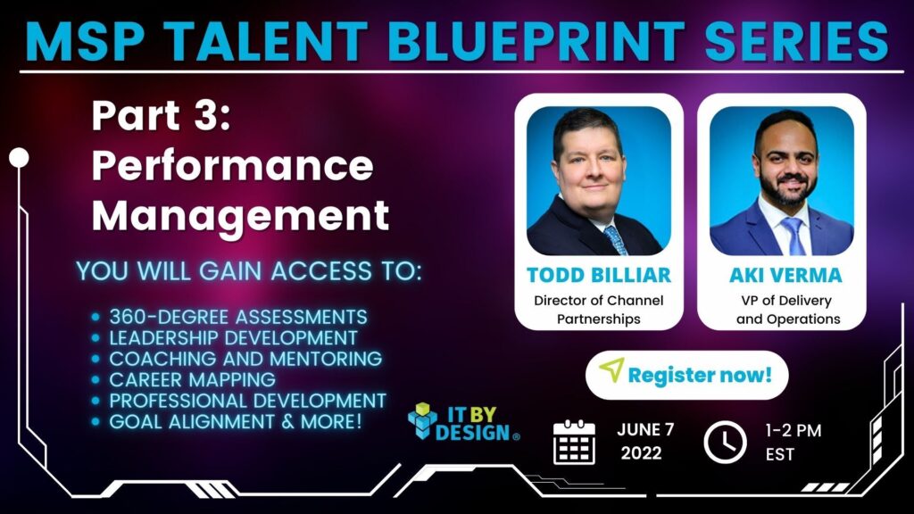 MSP Talent Blueprint Series helps in Performance Management