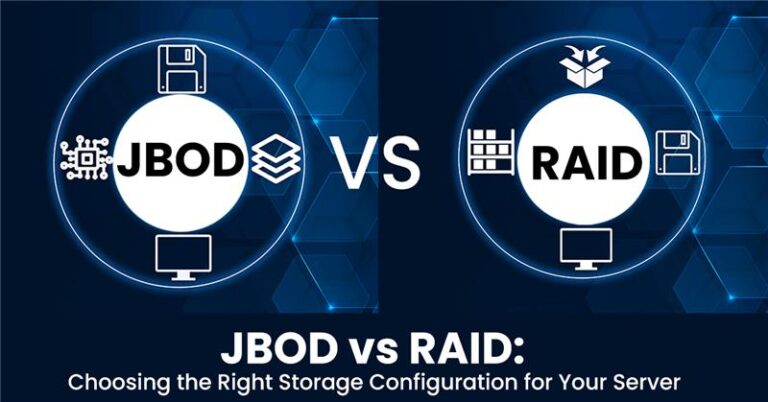 JBOD vs RAID 0 vs RAID 5: Choosing the Best Setup for Your Server